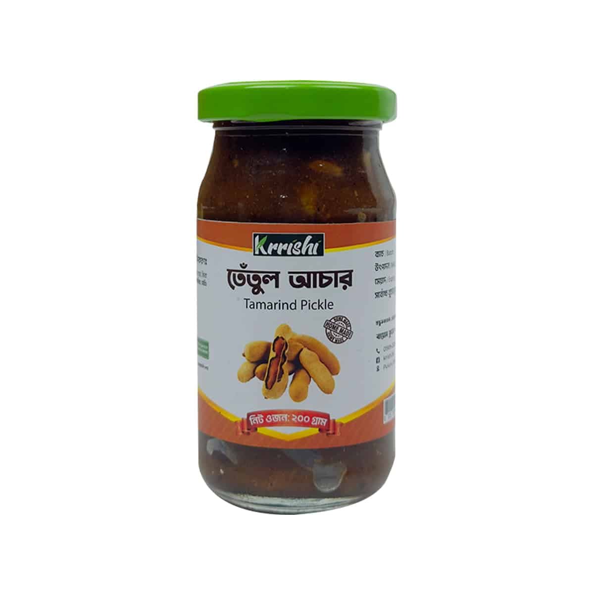 তেঁতুল আচার (Tamarind Pickle) -200gm - Krrishibd
